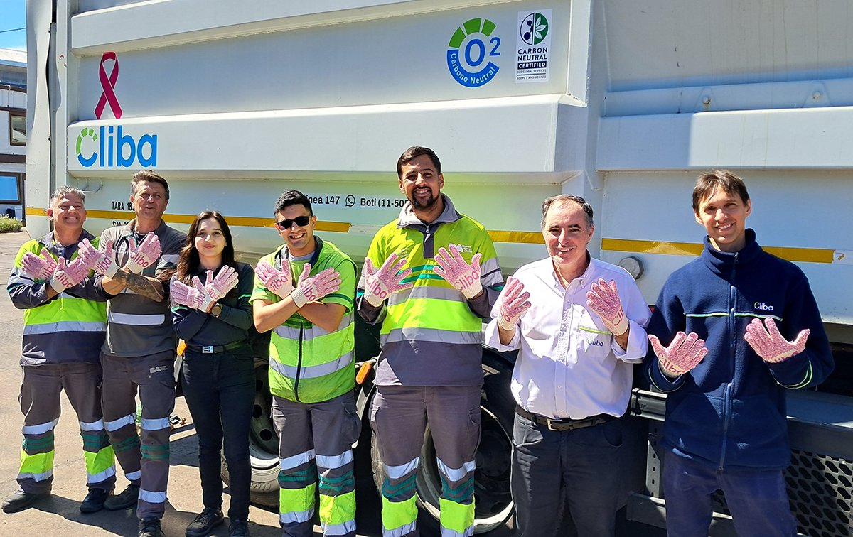 Benito Roggio Ambiental se suma al Octubre Rosa con guantes rosas ...