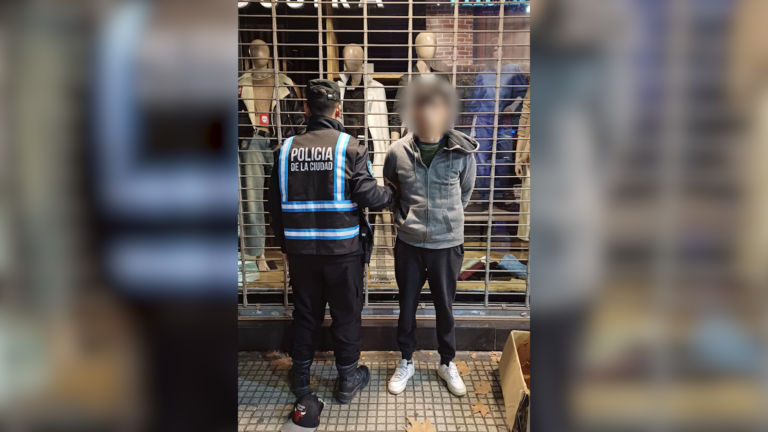 Cayó delincuente con 10 antecedentes luego de un asalto en Palermo ...